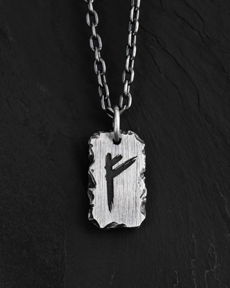 Silver pendant RUNE AMULET - FEHU. Price ₴ 3 400. Buy in Kyiv and ...