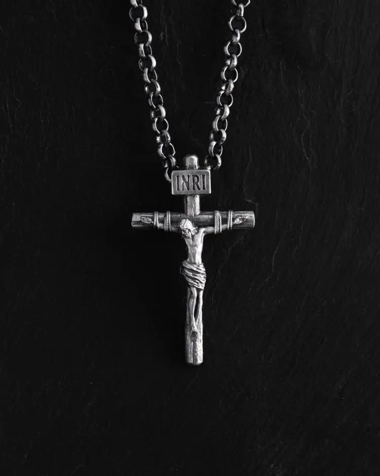 Срібний хрест CRUCIFIXION of JESUS CHRIST. INRI mini. Ціна ₴ 1 550 ...