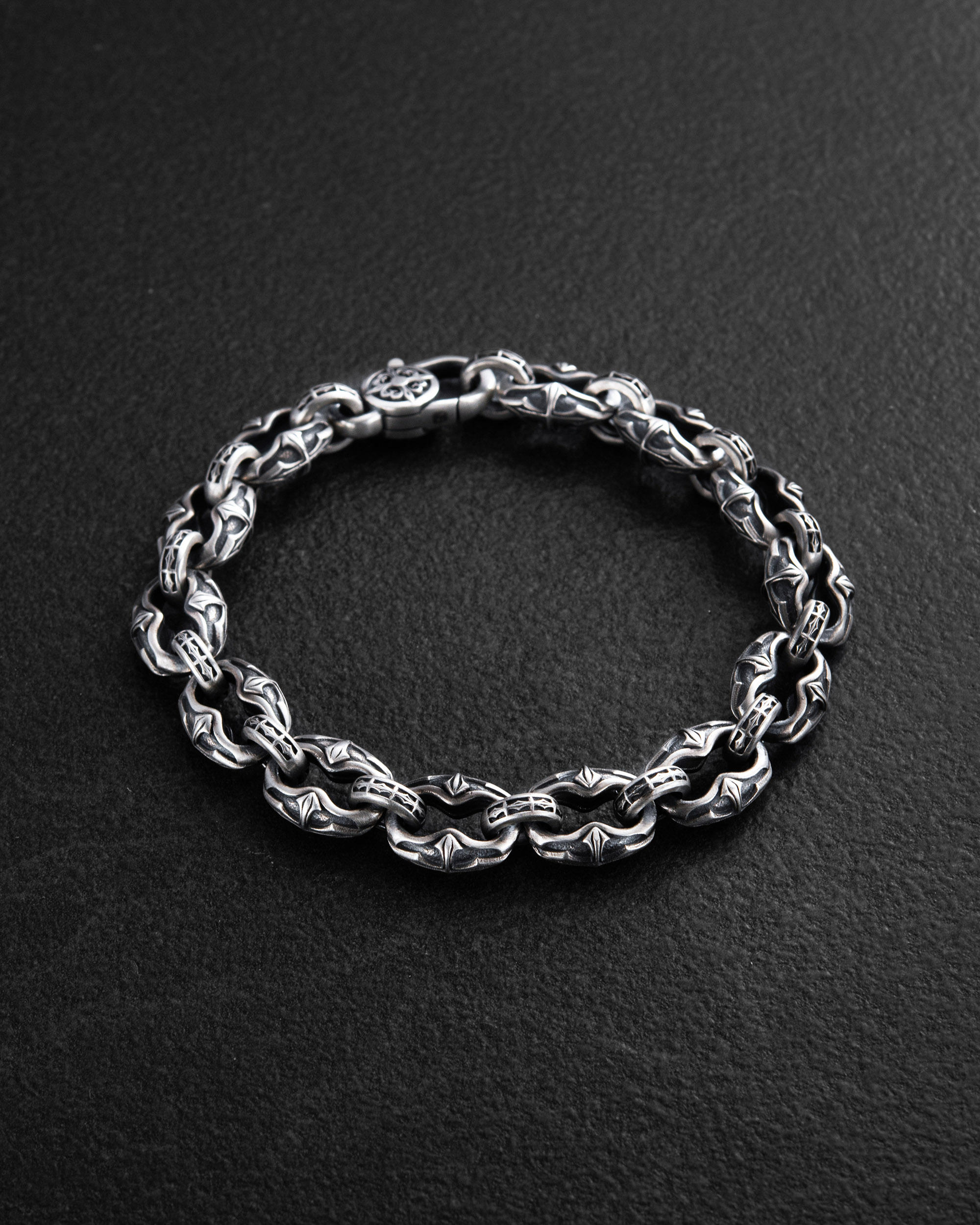 Серебряный браслет INITIUM ET FINIS. Цена ₴ 18630. Купить в Киеве и ...