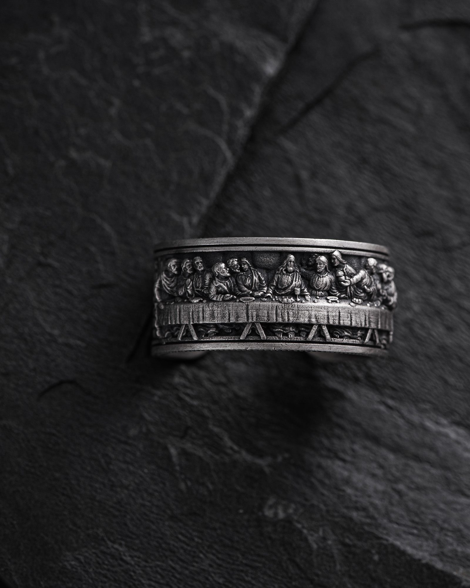 Silver ring THE LAST SUPPER. Price ₴ 3 350. Buy in Kyiv and Ukraine ...