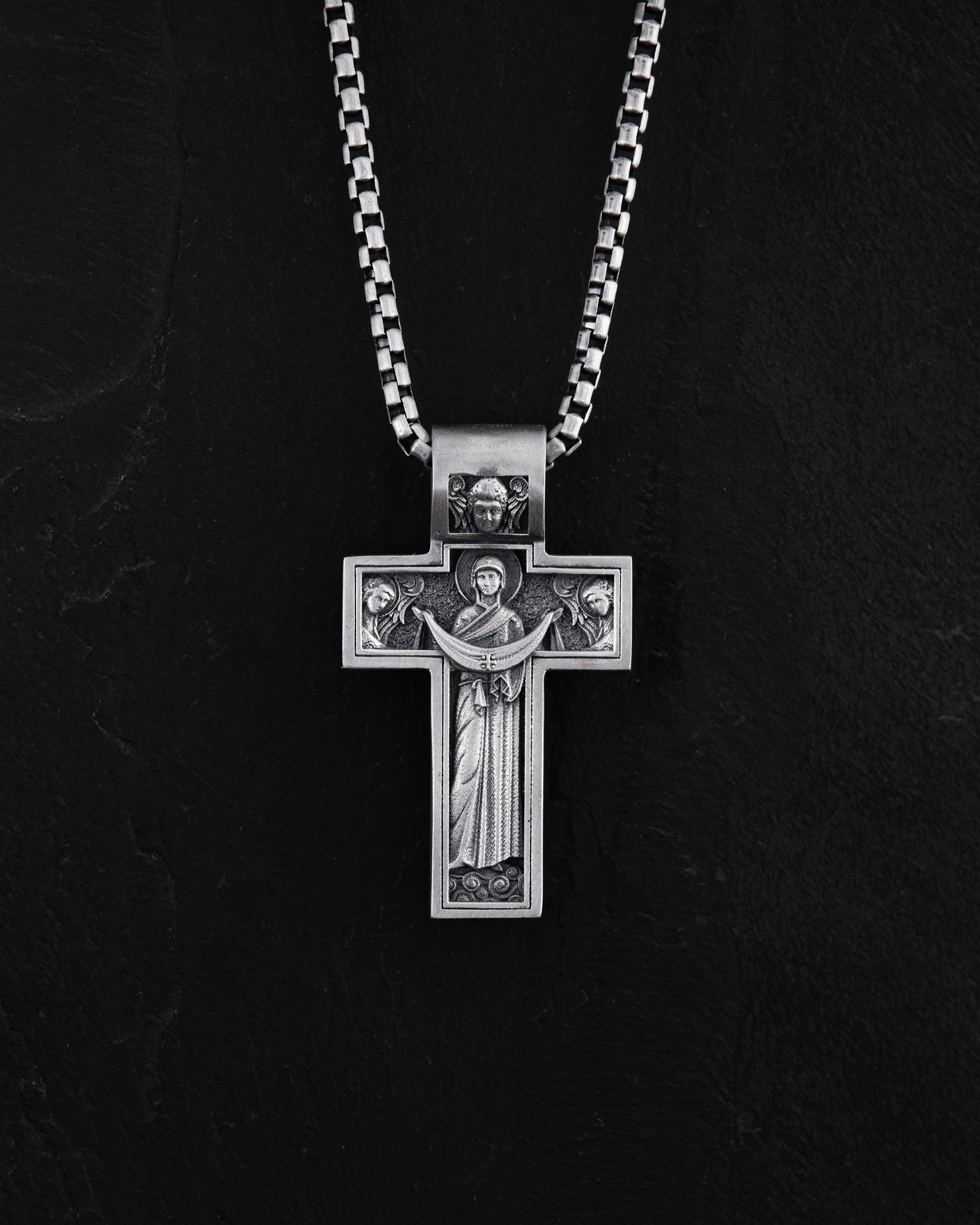 Silver cross THE CRUCIFIXION OF JESUS CHRIST. PROTECTION. Price ₴ 4 000 ...