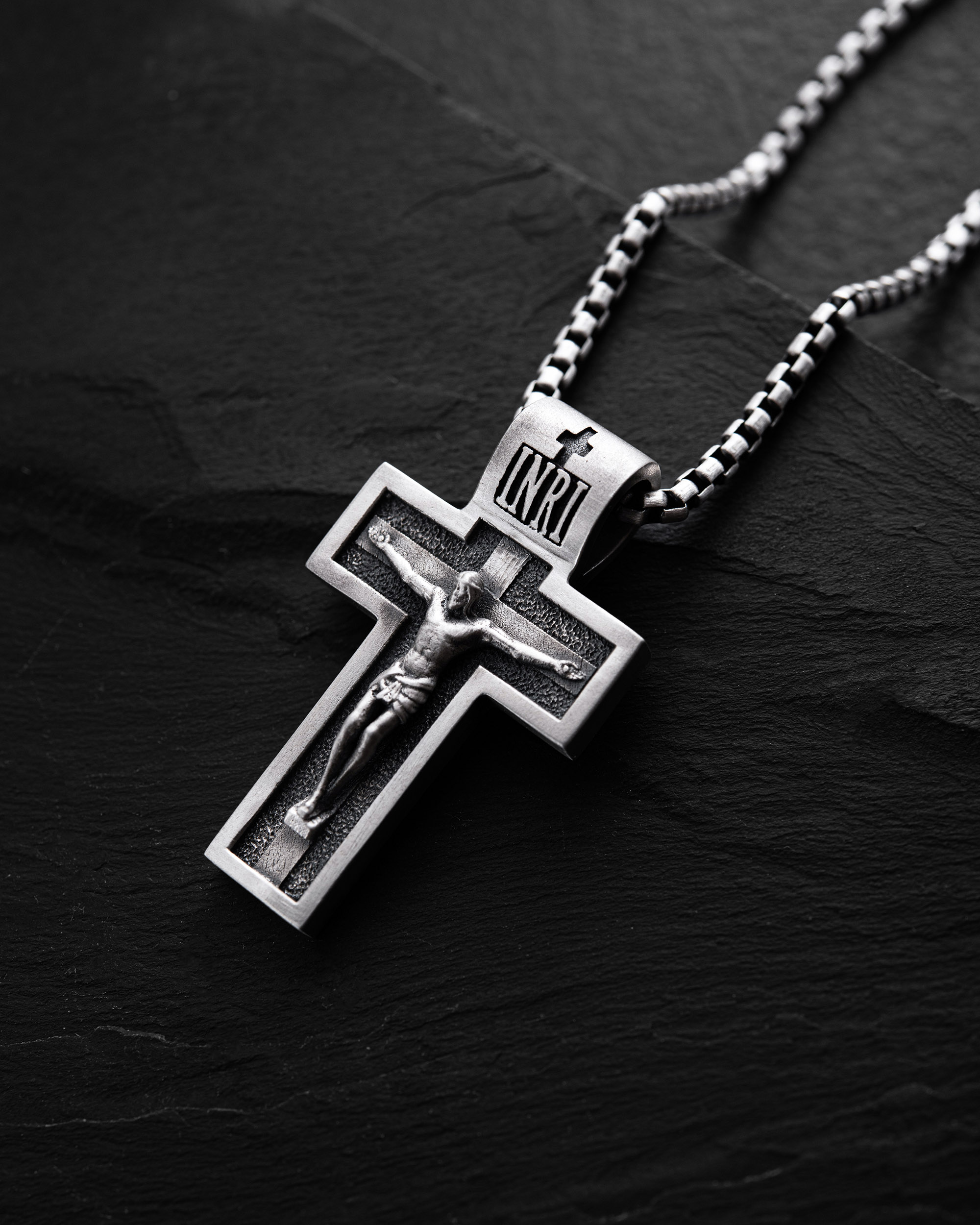 Silver cross THE CRUCIFIXION OF JESUS CHRIST. PROTECTION. Price ₴ 4 000 ...