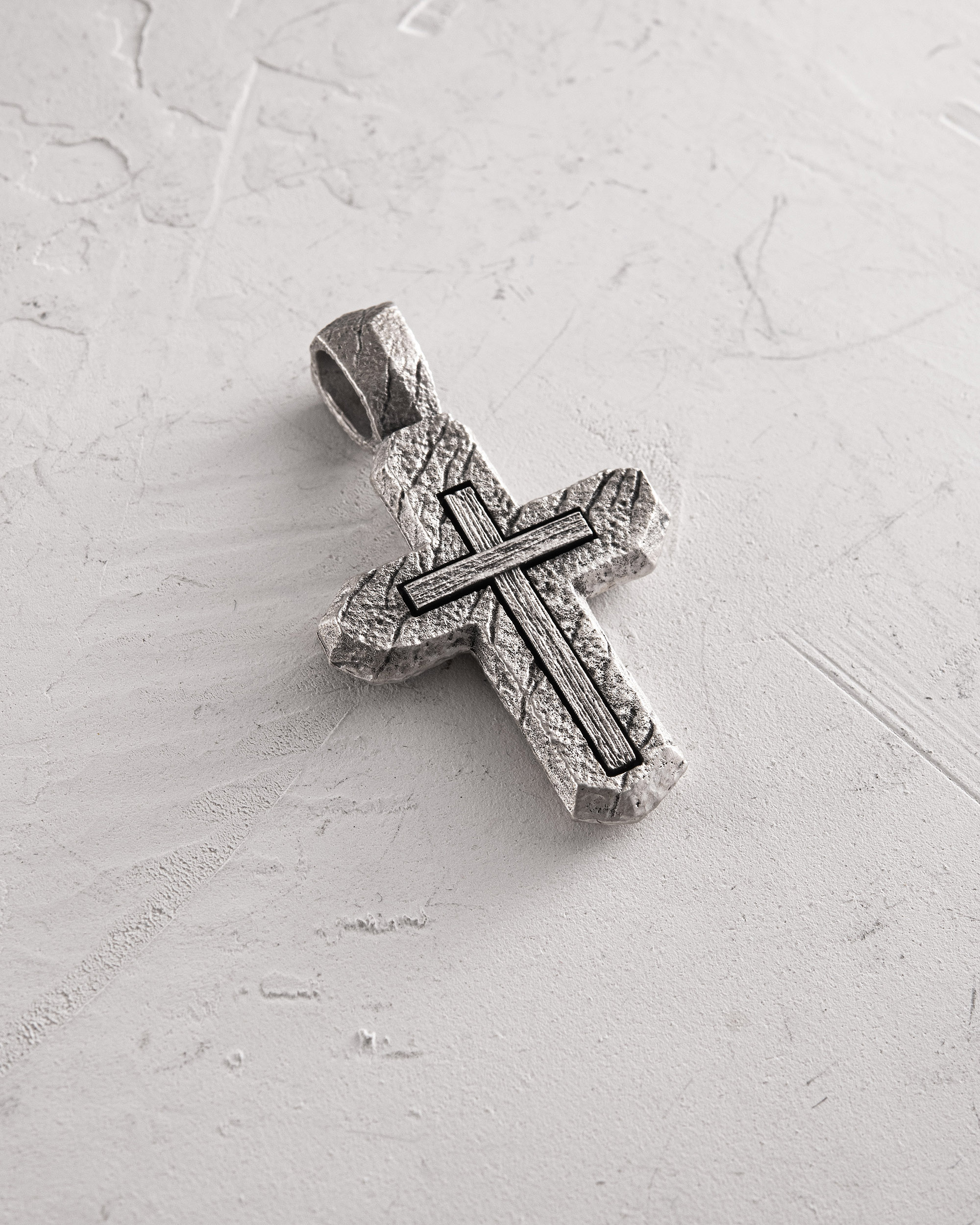Срібний хрест CALVARY CROSS. IN GOD WE TRUST. Ціна ₴ 7 720. Купити в ...